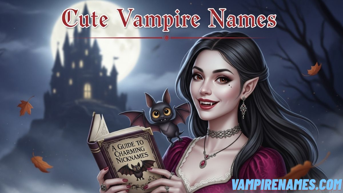 549 Vampire Names: The Ultimate List for Every Dark Soul
