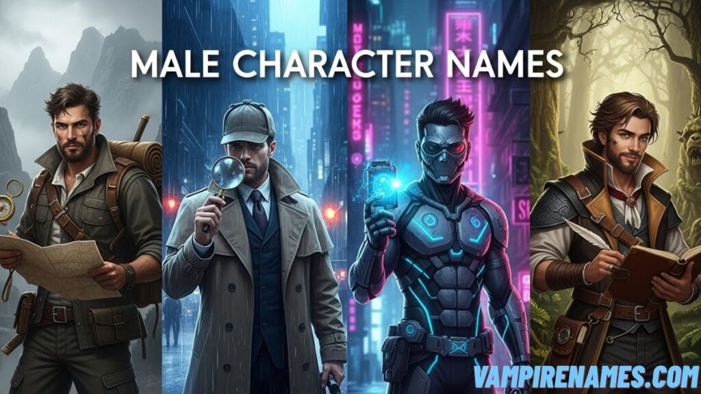 Male Character Names: 650+ Strong Name Ideas for Writers and Creators